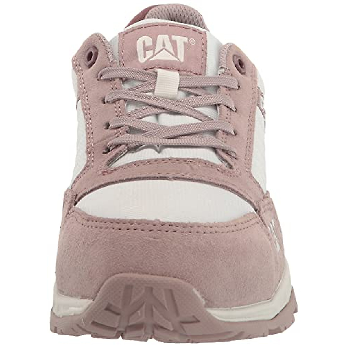 Cat Footwear Women's Venward Composite Toe Industrial Shoe, BARK/Rose Taupe, 8.5