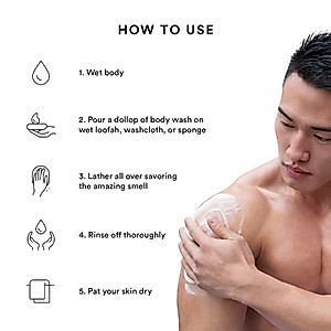 WOW Skin Science Apple Cider Vinegar Foaming Body Wash, Womens Body Wash, Mens Body Wash, Dry Skin Acne Body Wash Women Moisturizing, Shower Gel Body Wash For All Skin Types (250ml)