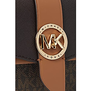 Michael Kors Greenwich Medium Convertible Shoulder Brown/Acorn One Size