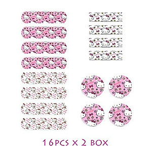 Sanrio Hello Kitty Band First Aid Tape Bandages : 32pcs (2 Boxes)