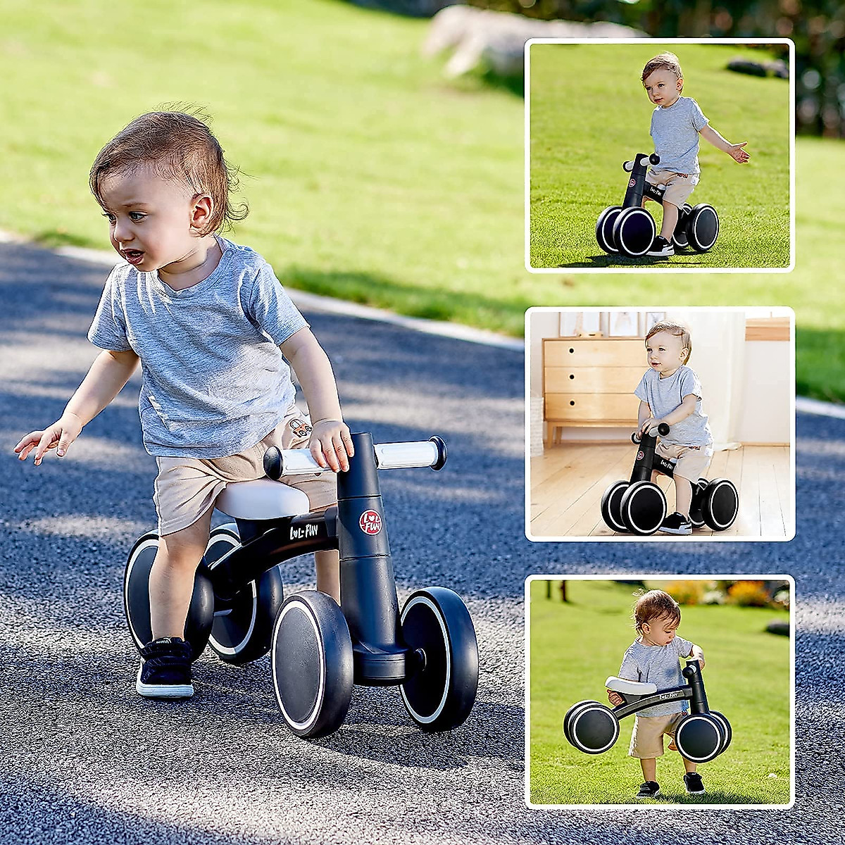 LOL-FUN Baby Balance Bike 1 Year Old, Toys for 1 Year Old Boy and Girl Gifts, Boy First Birthday Gift for One Year Old