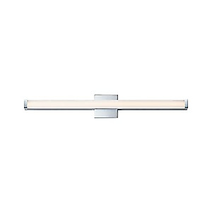 Maxim 52006PC Spec Collection 36 Inch Dimmable LED Bathroom Vanity Light I 3000K I Polished Chrome I Modern Contemporary Light Fixture I Perfect for Bathroom Vanities
