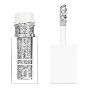 e.l.f., Liquid Glitter Eyeshadow, Long Lasting, Quick-Drying, Opaque, Gel-Based Formula, Creates High-Impact, Multi-Dimensional Eye Looks, Bling Bling, 0.10 Fl Oz