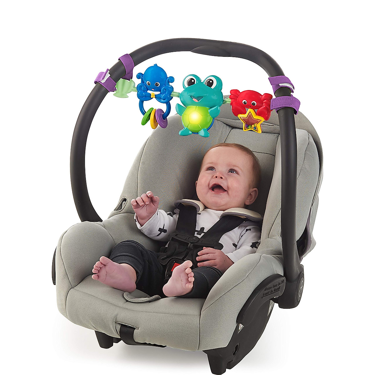 Baby Einstein 2-in-1 Tunes with Neptune Musical Toy bar, Ages Newborn +