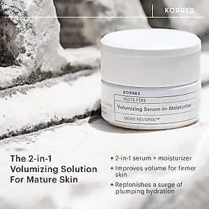 KORRES White Pine Meno-Reverse Volumizing Serum-In-Moisturizer 40 Ml, 1.4 fl. oz.