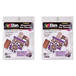 ArtBin Magnetic Die Sheets- 3/Pack (Pack of 2)