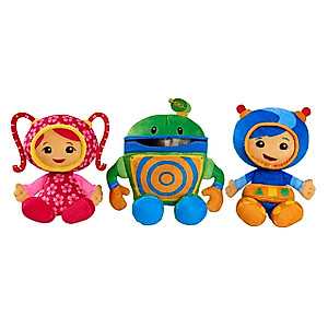 Nickelodeon Team 7-inch Umizoomi Beans Plush, Milli, Stuffed Toys for Kids Ages 3-5, Kids Toys for Ages 3 Up by Just Play