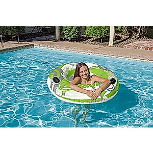 Poolmaster 01503 50-Inch Hurricane Sport Swimming Pool Float Inner Tube, Green