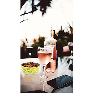 Boutiques Deco – 11 Oz Colorful Small Appetizer Crafted Bowls, for Snacks, Dips, Desserts, Ice Cream, Side Dishes, made of Stainless Steel with Double Wall Insulation – 4 Pack