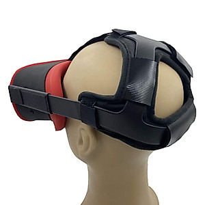 Ranjaner Head Strap Pad for Oculus Quest VR Headset, Easy Install PU Leather Comfortable Head Strap Pad