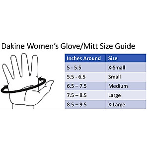 Dakine Tahoe Mitt - Black, Large