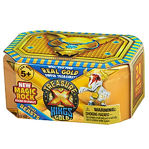 TREASURE X 41514 Kings Gold Mini Beasts-Styles, Colours Vary