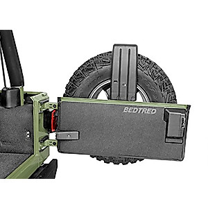 BedRug Jeep Kit - BedTred BTTJ97R fits 97-06 TJ 97-06 REAR 4PC CARGO KIT (INCLUDES TAILGATE)