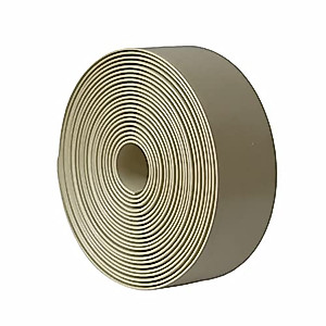 KOMORAX Driftwood 2" Wide 20' Length Chair Vinyl Strap Strapping for Patio Lawn Garden Outdoor Furniture Matte Finish Color