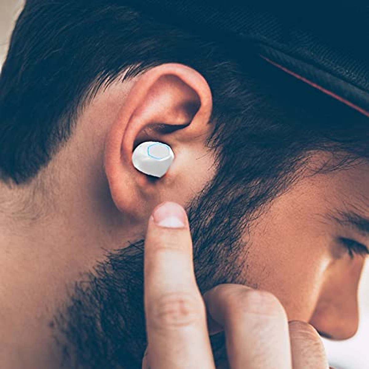 Hot6sl TWS Bluetooth Earbuds, Bluetooth 5.2 Earbuds eadset Wireless Sports Touches Waterproof Super Long Battery Life Music Binaural Subwoofer Earplugs