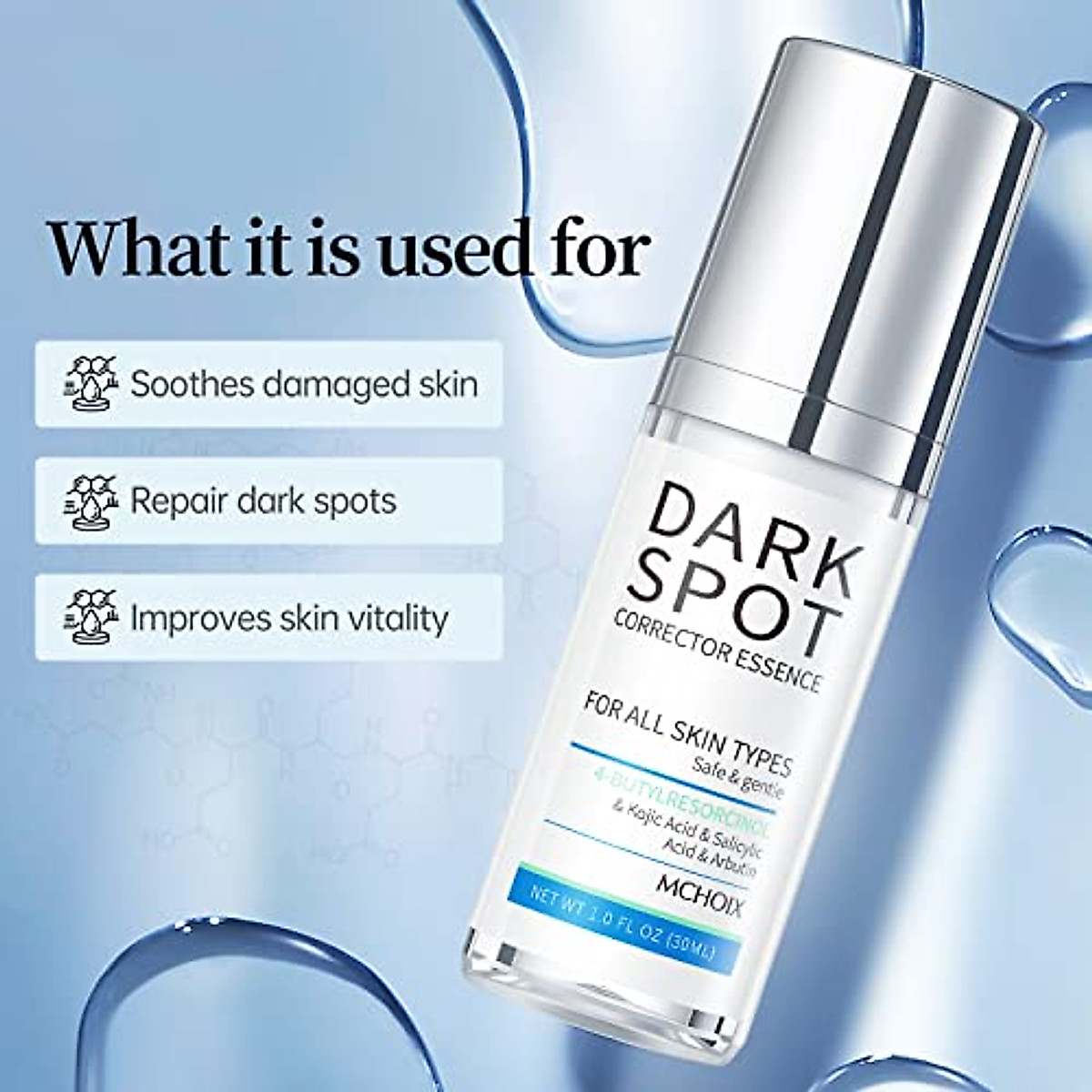 Dark Spot Correction Remover for Face and Body Freckle Lightening Skin Care Vitamin C Dark Spot Removal Corrector Serum for Face Treatment