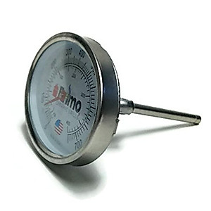 Primo Grills Thermometer for Primo Ceramic Grills - Now 200% Larger and Ability to Calibrate