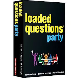 All Things Equal, Inc. Loaded Questions Party - An Epic Party Game of Fun Questions, Personal Answers and Instant Laughter, 4 to 8 Players