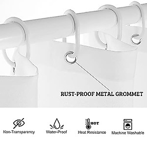Sinsoledad Custom Shower Curtain, Personalized Shower Curtain Upload Image Backdrop Photograph Art Design ADD Logo Text (48"x72")