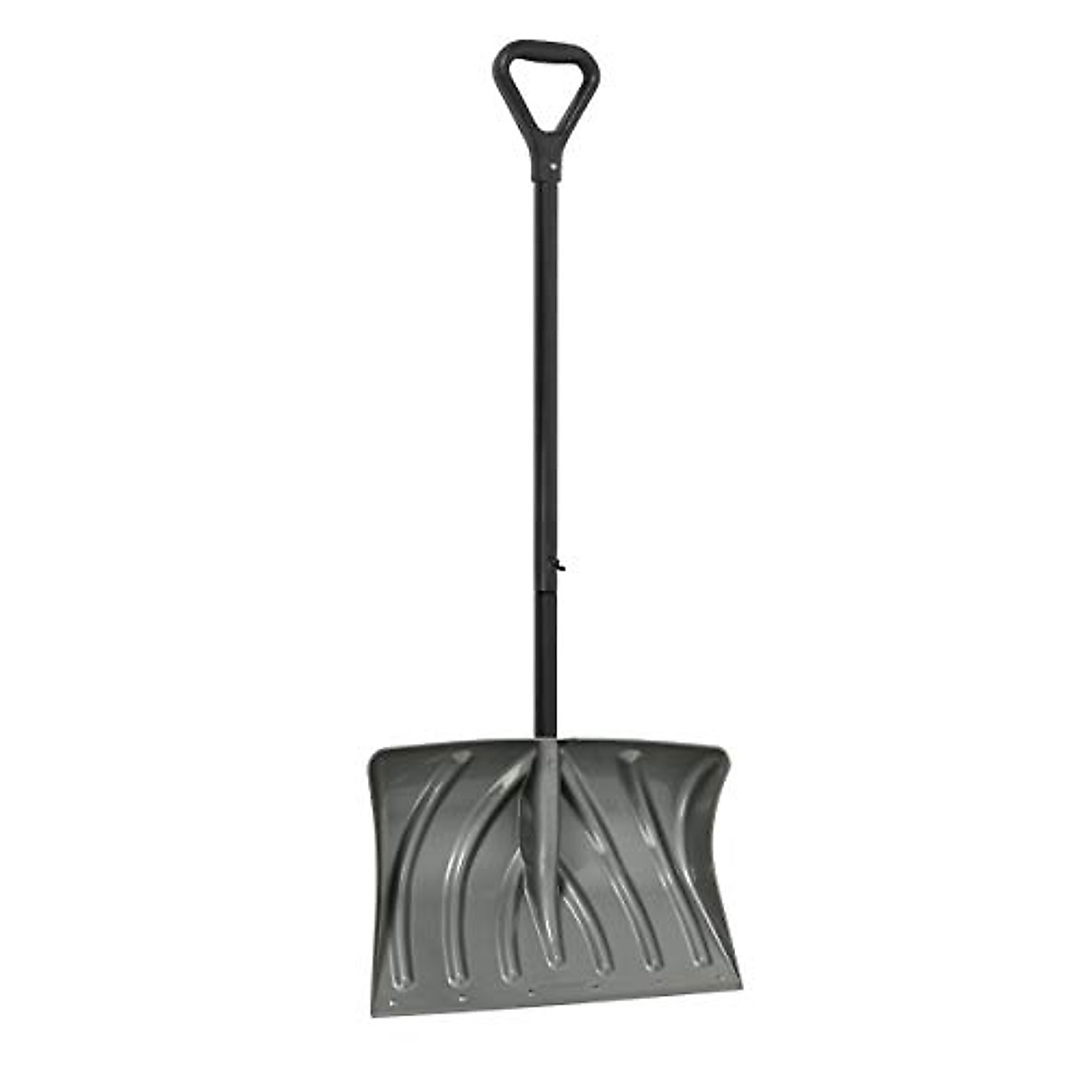 Suncast 20" Combination Snow Shovel/Pusher, Grey/Black