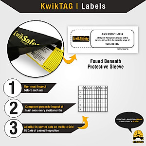 KwikSafety - Charlotte, NC - THUNDER 3D Ring Safety Harness [Pass Through Connectors] OSHA ANSI Industrial Full Body Fall Protection Personal Equipment Construction Scaffold Contractor