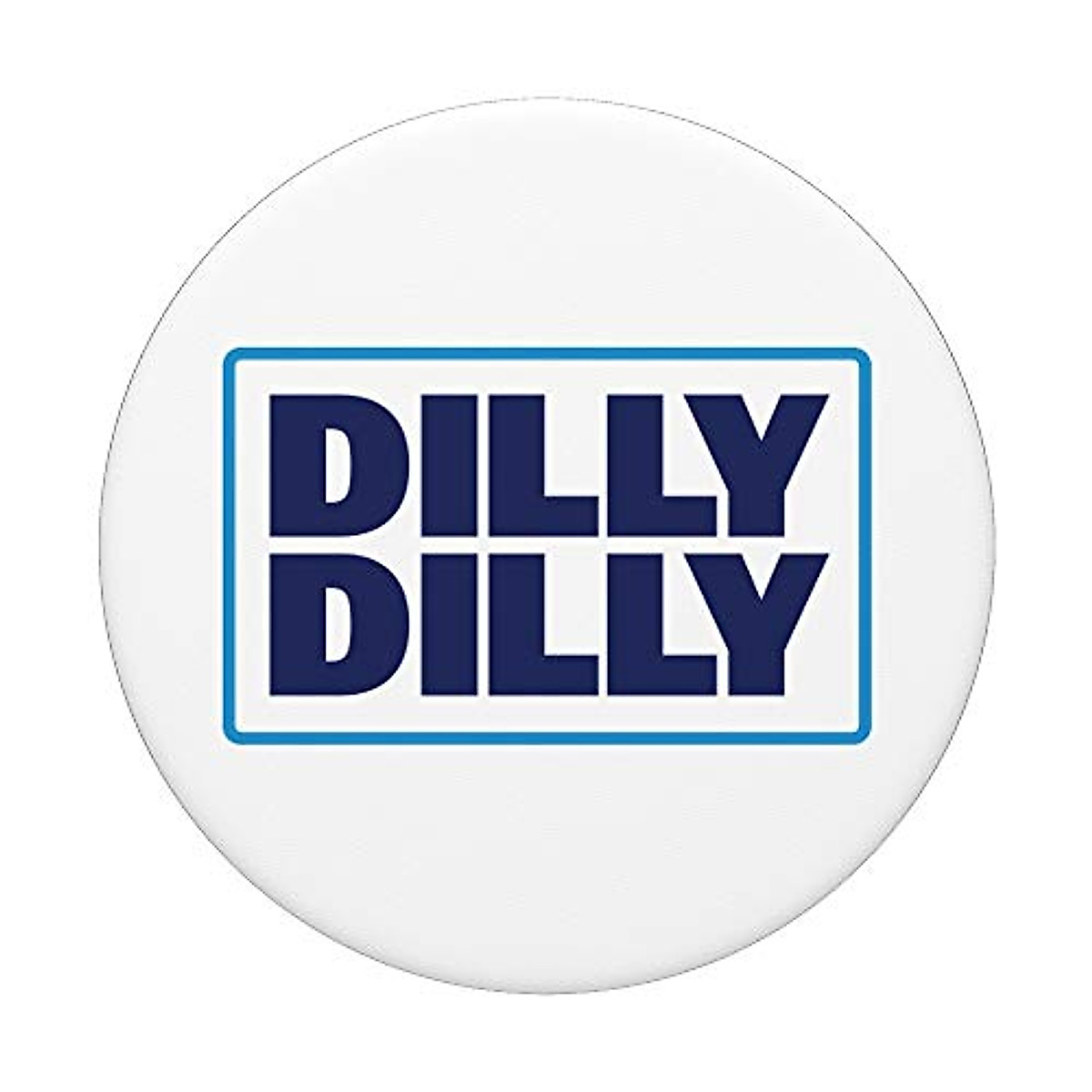 Bud Light Dilly Dilly White PopSockets Stand for Smartphones and Tablets PopSockets PopGrip: Swappable Grip for Phones & Tablets