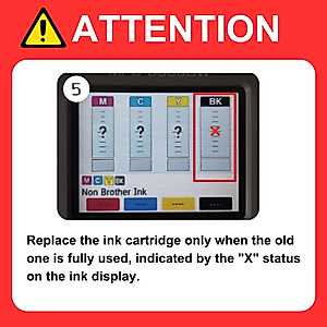 JoyPrinting LC-3011 Compatible Brother LC3011 3011 Ink Cartridges for Brother MFC-J491DW MFC-J497DW MFC-J690DW MFC-J895DW Printer, 5-Pack (2 Black, 1 Cyan, 1 Magenta, 1 Yellow)