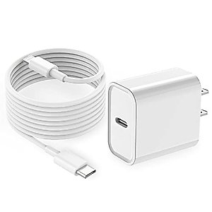 iPhone Fast Charger, 10 FT Long [Apple MFi Certified]USB C to Lightning Cable 10 Foot Cord with 20W Type C Wall Charger Block Plug Box Power Adapter Compatible for iPhone 14/13/12/11/Pro/Max/X/SE/iPad