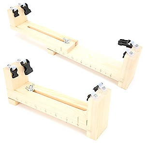 plplaaoo Paracord Bracelet Jig, Adjustable Paracord Jig Woven Wooden Frame, Wristband Maker Paracord Braiding Weaving DIY Craft Tool Kit, Paracord Braiding Weaving Craft Tool