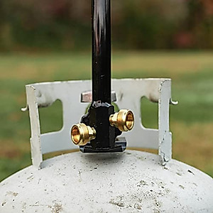 Camco 51096 Propane Distribution Post with Storage Bag, Black