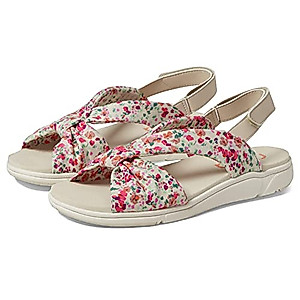 Ryka Macy Floral Beige Multi 8.5 B (M)