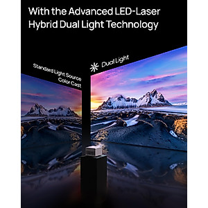 XGIMI Elfin Mini Projector, Ultra Compact 1080P Portable Projector 4K Input Supported for Movies & Gaming, Android TV 10.0, 800 ANSI Lumens, HDR 10, Harman Kardon Speakers, Auto Keystone, Auto Focus