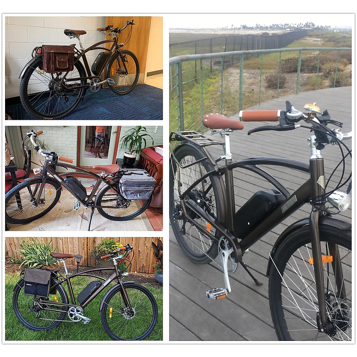 Electric Bike for Adults 28" Vintage Electric Bicycle 28mph 50+Miles City Commuter Urban Ebike 500W Powerful Motor Removable Large Battery 7-Speed UL