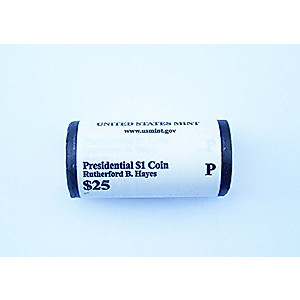 2011 P Rutherford B. Hayes Presidential One Dollar, 25-coin Mint Roll