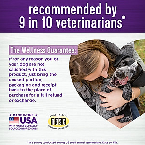 Wellness Tasty Cheese Flavored Soft Chews Calming Supplements for Dogs, 90 Count