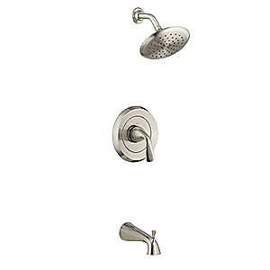 American Standard TU186502.295 Fluent Tub and Shower Trim Kit with Cartridge, Brushed Nickel