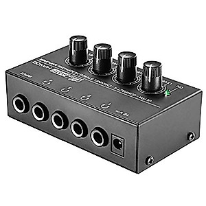 MR DJ HA400 Microamp is an ultra-compact 4-channel stereo headphone amplifier