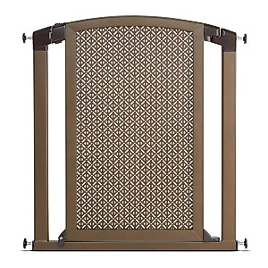 Munchkin® Decorative Metal Baby Gate Extension, Compatible with Gate Model MKSA0658-011 in Bronze, 5.5"