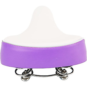 EIRONA Wide Kids Bike Seat for Girls Bike, Comfortable Kids Bike Seat Fit for 12 14 16 18 20 inch Mountain Road Bicycle, Purple