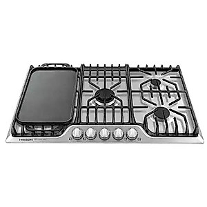 FRIGIDAIRE Professional FPGC3677RS FRIGIDAIRE Professional 36'' Gas Cooktop with Griddle in Stainless Steel