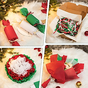 Simetufy Christmas Tissue Paper for Gift Bags, 108 Sheets 20 x 20 Inches Christmas Wrapping Paper, Gift Wrapping Christmas Tissue Paper Sheets Bulk for Christmas, Birthday, Holiday Decor and DIY Craft