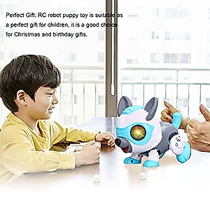 Robot Pet Dogs, Gift Smart Remote Control Robotic Dog Voice Controlled for Kids for Daily Playing