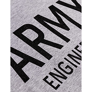 Ann Arbor T-shirt Co. Army Engineering Shirt | U.S. Military Physical Traning PT Infantry Workout Tee - (Engin, L)