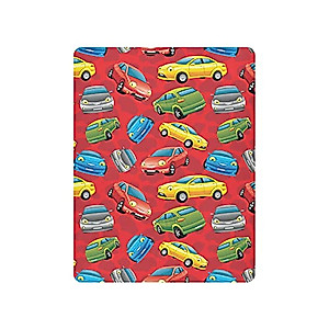 Cartoon Car Crib Sheets for Baby Soft and Breathable Baby Crib Sheets Machine Washable Sheets for Crib for Baby Girl Kid