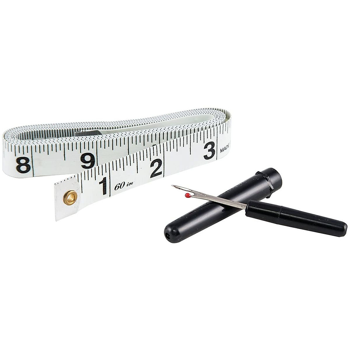 SINGER 00106 Seam Ripper and Tape Measure Combo Kit, black