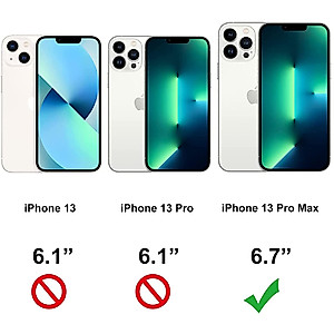 FJyuanqi Compatible with iPhone 13 Pro Max Case, Rock and Roll Skull Skeleton Bone Love Music Design Heavy Duty Anti Slip Shockproof Hard PC Back Soft TPU Prevention Protective Phone Case