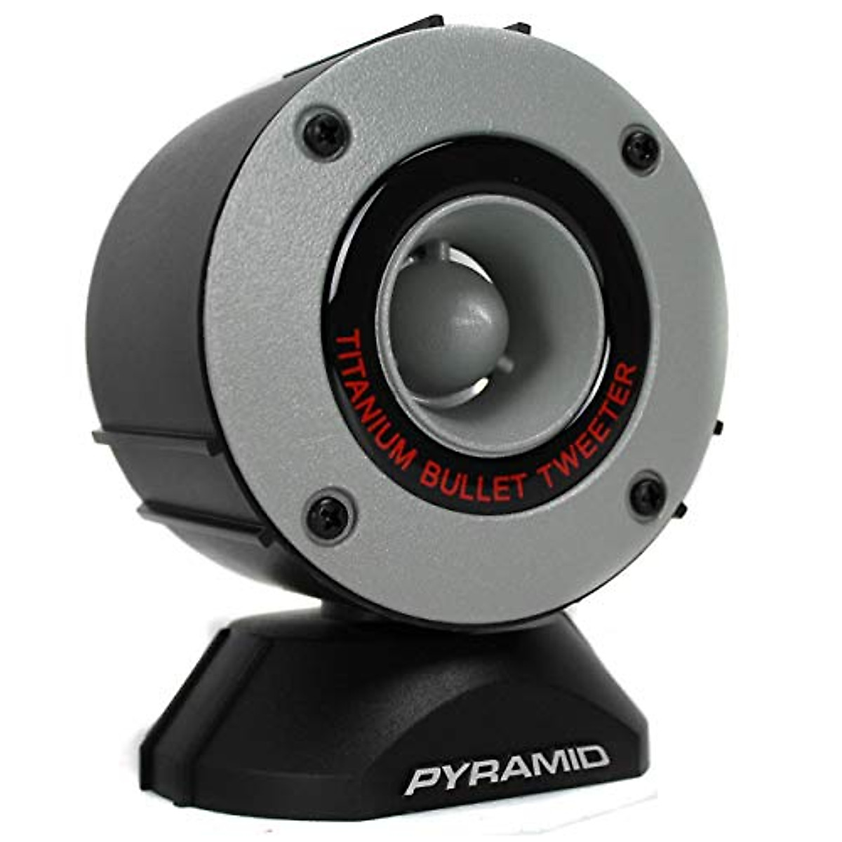 Pyramid TW28 3.75" 600W Super Car Audio Horn Bullet Aluminum Tweeters