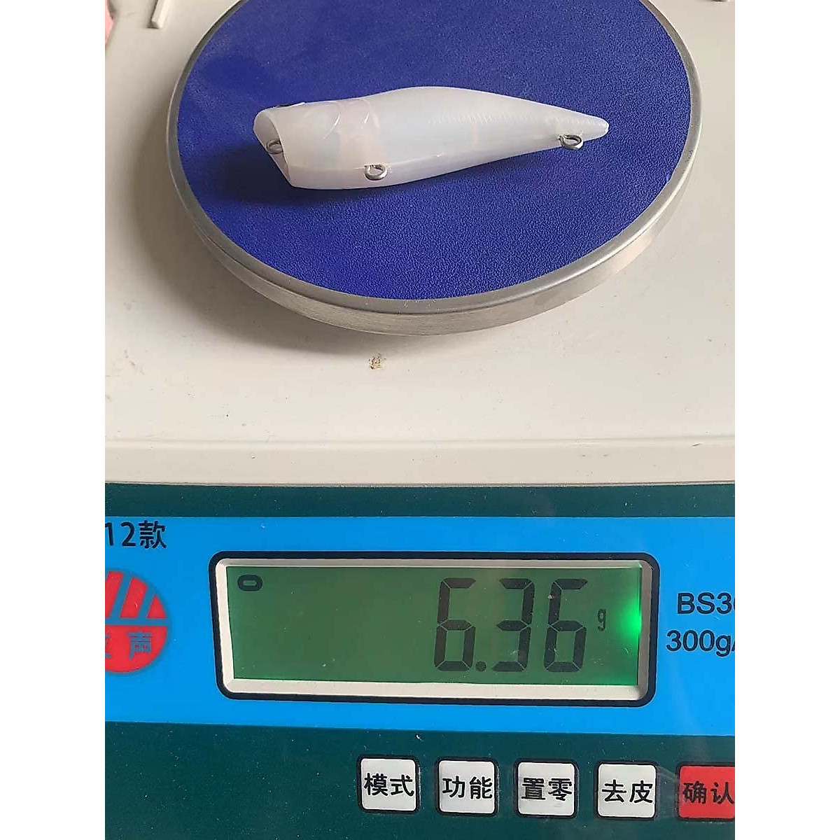 10PCS Unpainted Lure Blanks 6.36g 6.8cm with Free 5mm Eye Crankbait Simulation Blank Body Clear Hard Baits Trout Salmon Minnow Lure Popper Lures Topwater Freshwater YB130