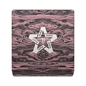 Head Case Designs Officially Licensed Juventus Football Club Black & Pink Marble Logo Art Vinyl Sticker Gaming Skin Decal Compatible With Sony PlayStation 4 PS4 Slim Console and DualShock 4 Controller
