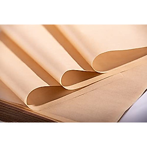Volgoa Pre-cut Parchment Paper Sheets, 12x16 inch Non-Stick, Unbleached Baking Parchment for Smaller Baking Sheets (200 Sheets)